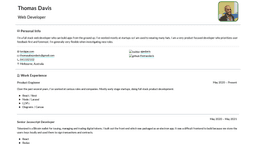 Themes — JSON Resume